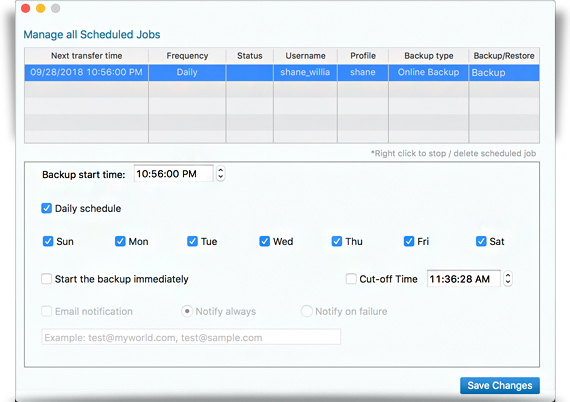 Manage Scheduled Jobs Manage Scheduled Jobs